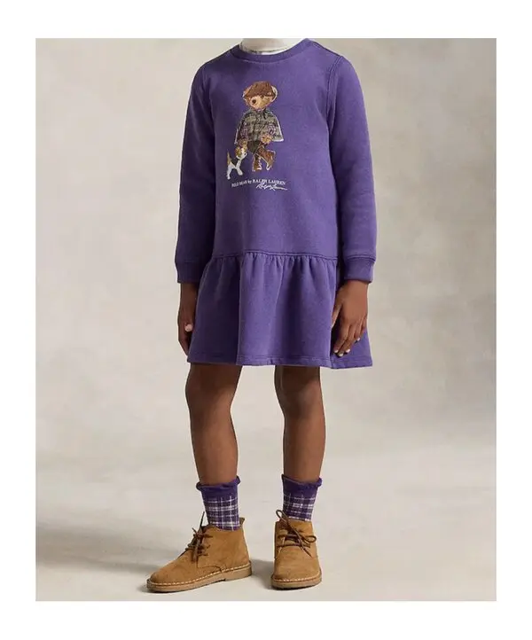 Ralph Lauren Polo Bear Ruffled Dress