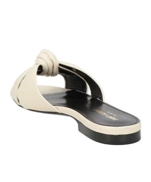 Saint Laurent Minimalist Roundtoe Slippers