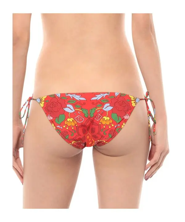 Tory Burch Floral Bikini Bottoms - Red