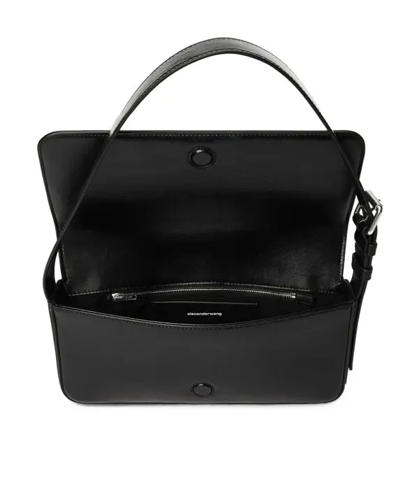 Alexander Wang Punch Flap Shoulder Bag - Black