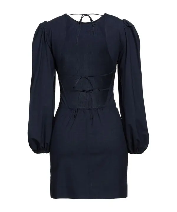 GANNI Solid-color Bodycon Dress
