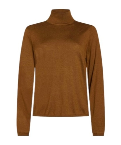 Max Mara Long-sleeve Turtleneck Sweater - Brown