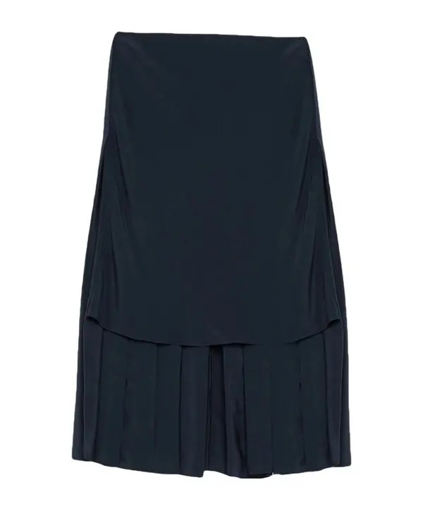 Chloé Asymmetrical Minimalist Skirt - Blue
