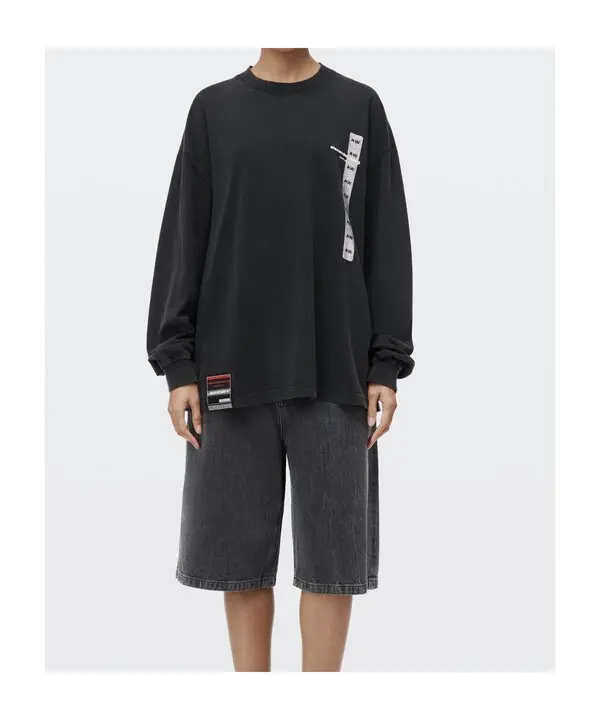 Alexander Wang Graphic Long Sleeve Tee