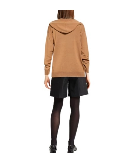 Max Mara Hooded Knit Sweater