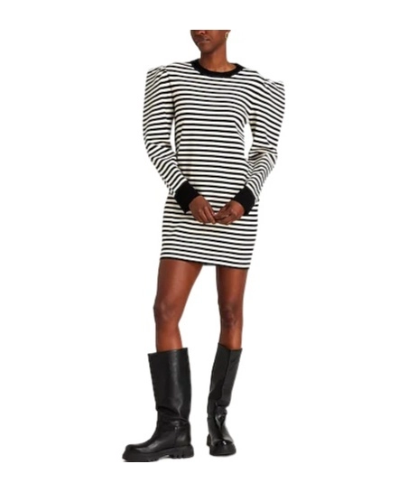 Max Mara Striped Long-sleeve T-shirt Dress