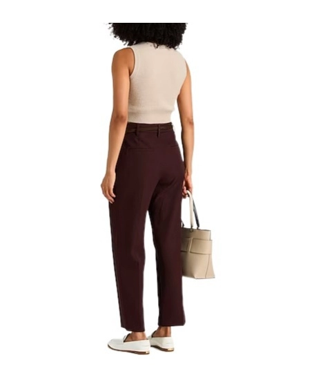 Brunello Cucinelli Minimalist Tapered Trousers