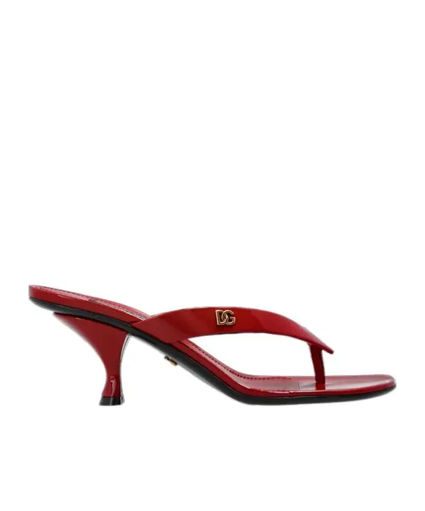 Dolce & Gabbana Logo High-heeled Sandals