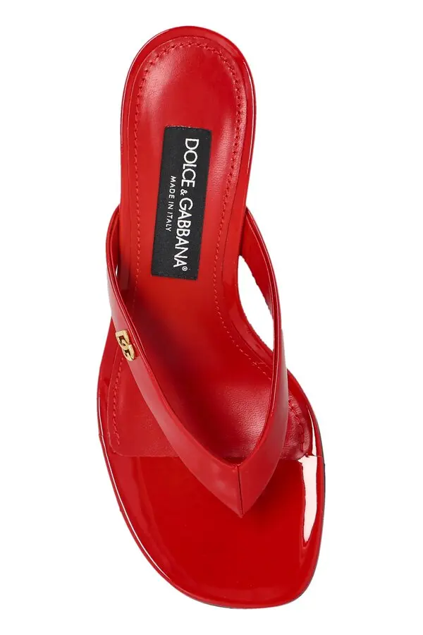 Dolce & Gabbana Logo High-heeled Sandals