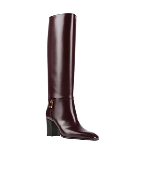 Saint Laurent Patent Leather Boots