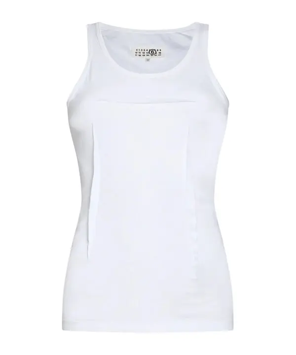 MAISON MARGIELA Solidcolor Sleeveless Top
