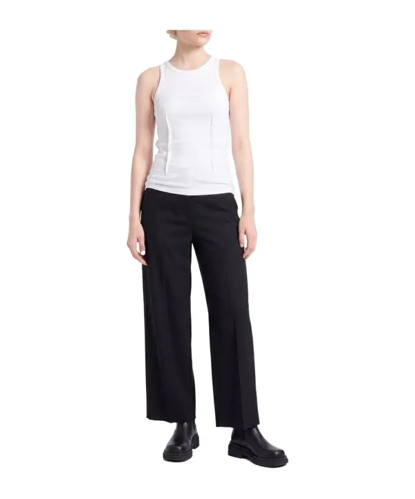 MAISON MARGIELA Solidcolor Sleeveless Top