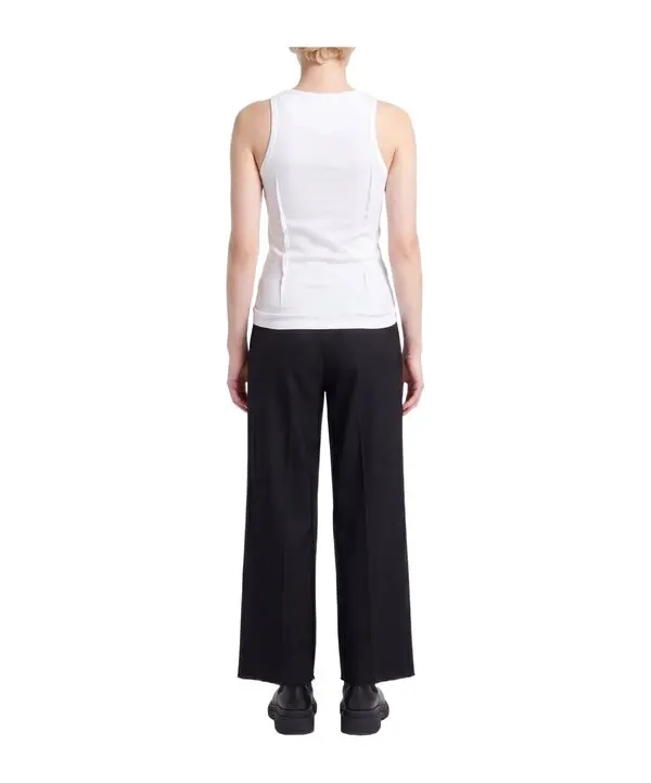 MAISON MARGIELA Solidcolor Sleeveless Top