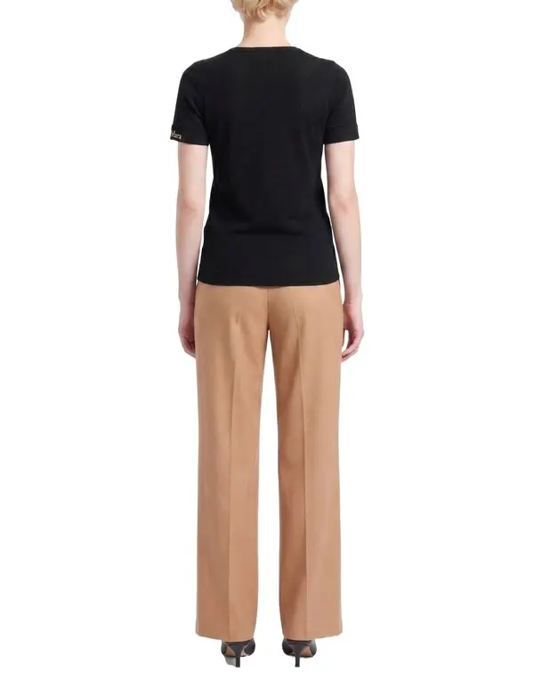 Max Mara Minimalist Short-sleeve Knit Top