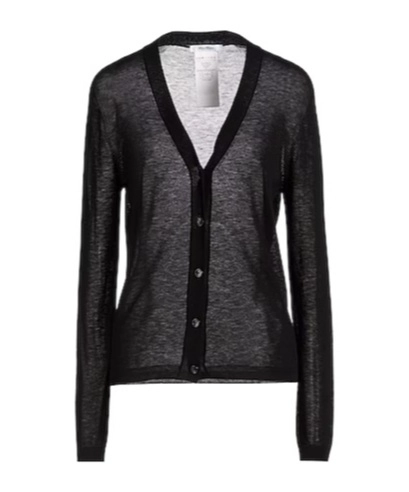 Max Mara Long-sleeve Knit Sweater - Black