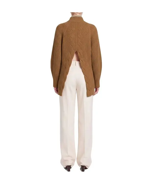 Max Mara Turtleneck Knit Sweater