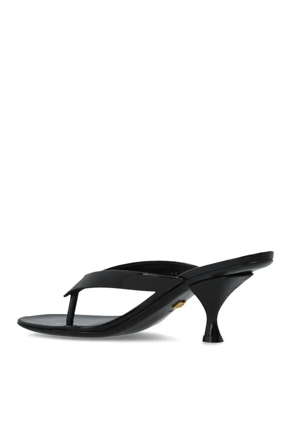 Dolce & Gabbana Patent Leather Thong Sandals