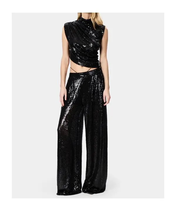 AMAZUIN Sequin-embellished Jumpsuit