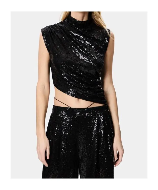 AMAZUIN Sequin-embellished Jumpsuit