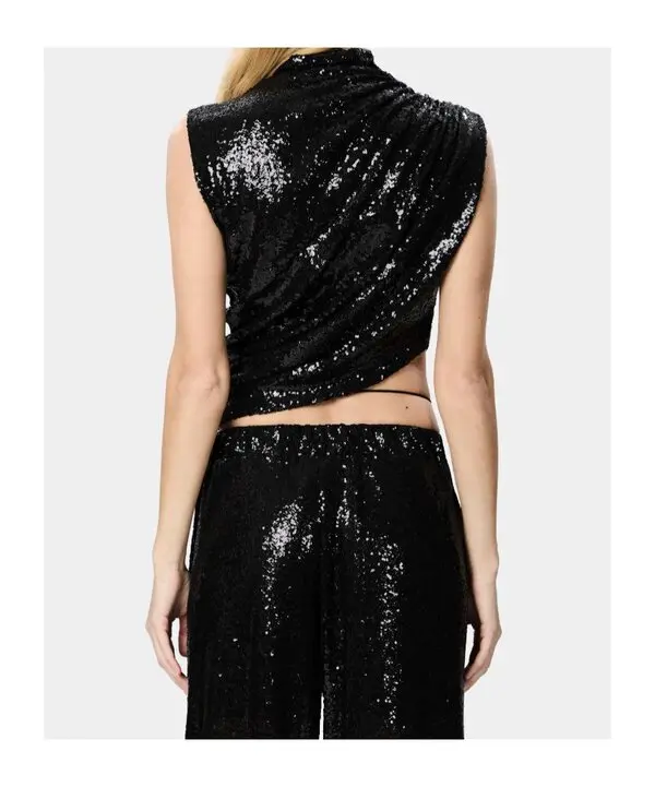 AMAZUIN Sequin-embellished Jumpsuit
