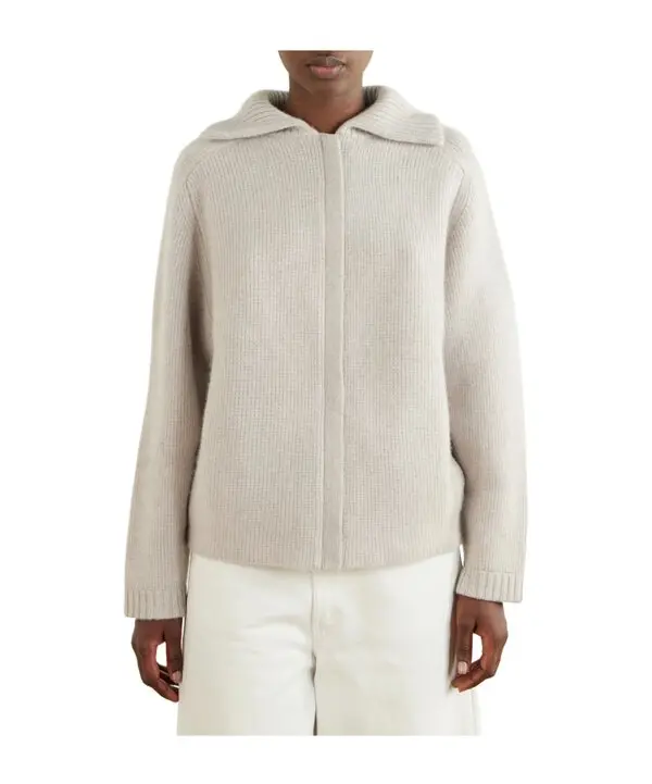 Le Kasha Cashmere Zip-up Cardigan
