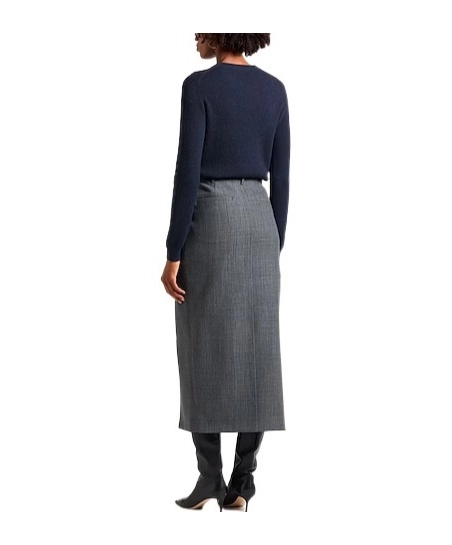 Brunello Cucinelli Fitted Solidcolor Skirt