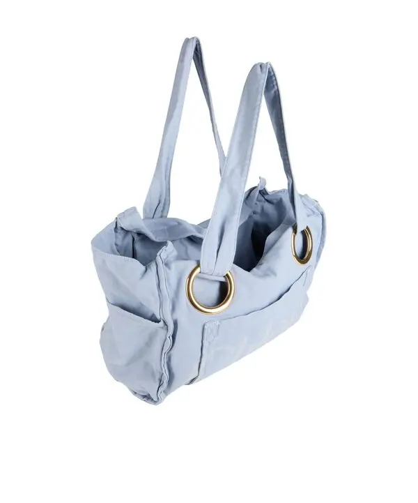 Chloé Solidcolor Large Woven Tote Bag