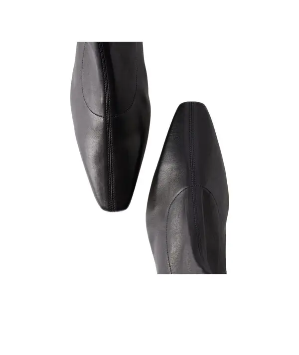 Staud Solid Leather Ankle Boots