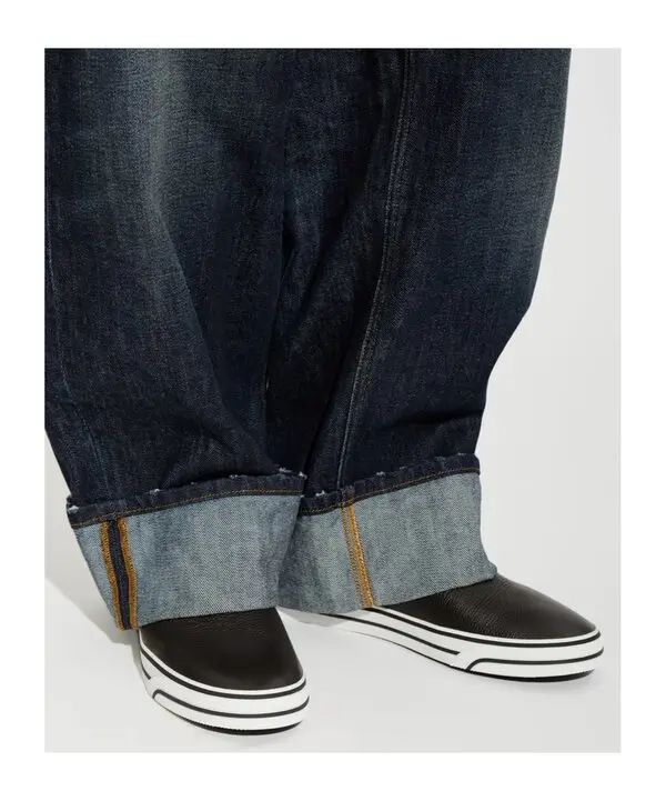 Dolce & Gabbana Round-toe Casual Shoes