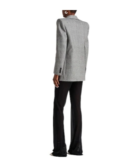 Saint Laurent Plaid Blazer