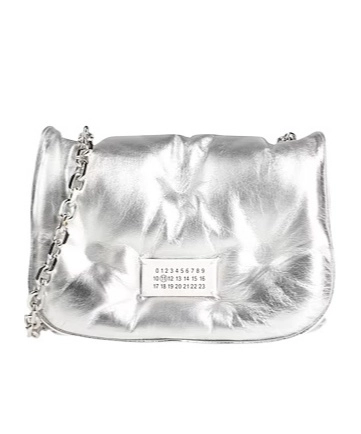 MAISON MARGIELA Metallic Leather Chain Bag
