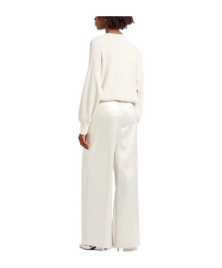 Brunello Cucinelli Solidcolor Vneck Knit Sweater