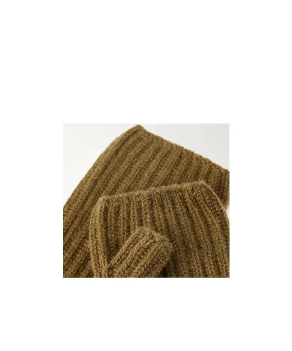 Johnstons Of Elgin Ribbed-knit Cashmere Gloves