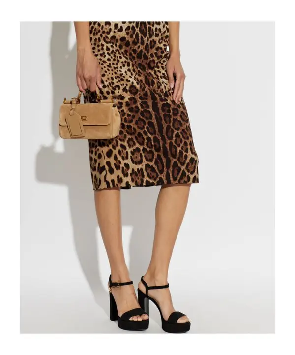 Dolce & Gabbana Suede Platform Sandals