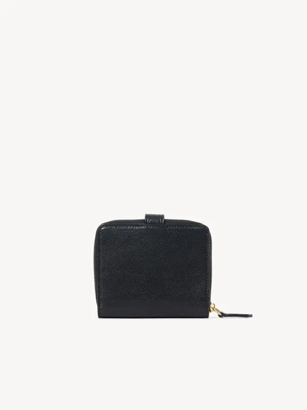 Chloé Paddington Bifold Wallet In Grained Leather