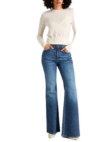 Chloé Solid Color Lightweight Wool Knit Sweater