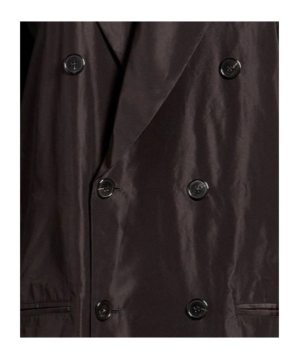 Saint Laurent Minimalist Solid-color Long Coat