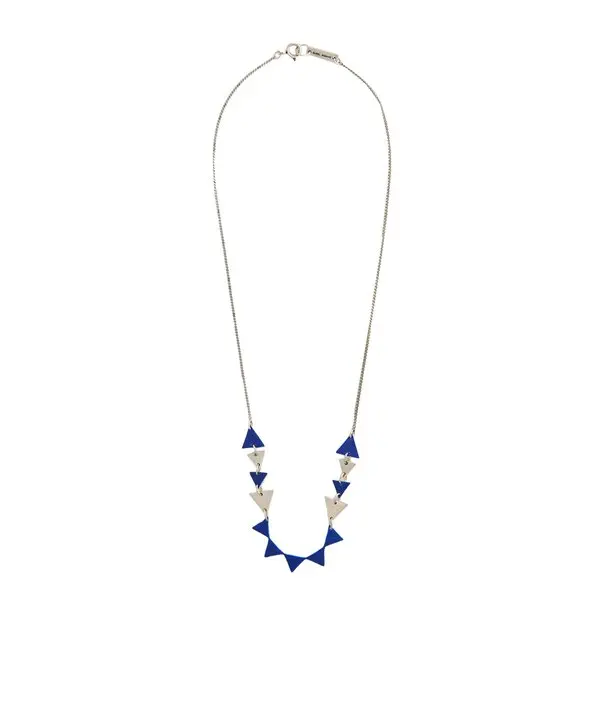 Isabel Marant Étoile Metal And Enamel Triangle Necklace - No
