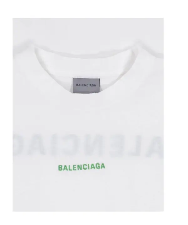 Balenciaga Back Embroidered Medium-fit T-shirt