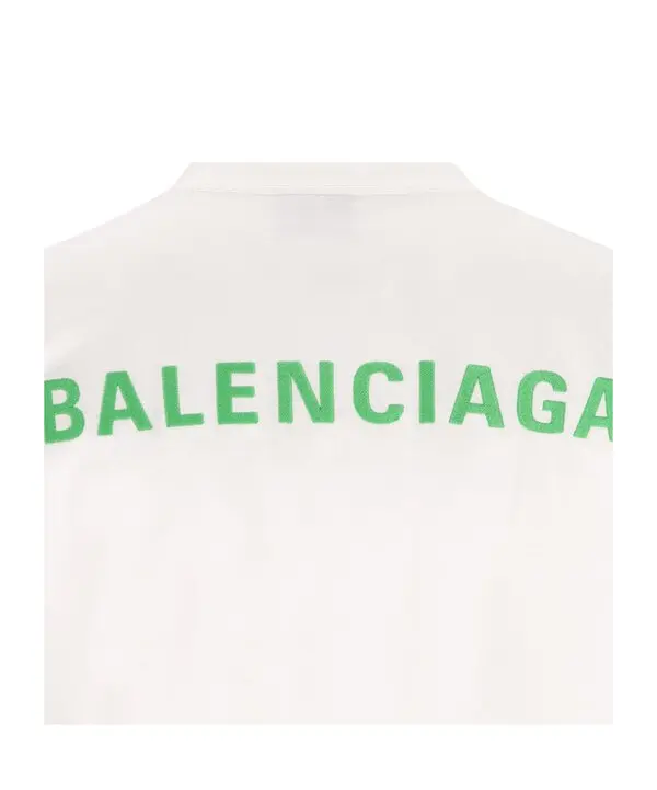 Balenciaga Back Embroidered Medium-fit T-shirt