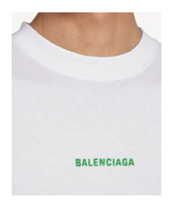 Balenciaga Back Embroidered Medium-fit T-shirt