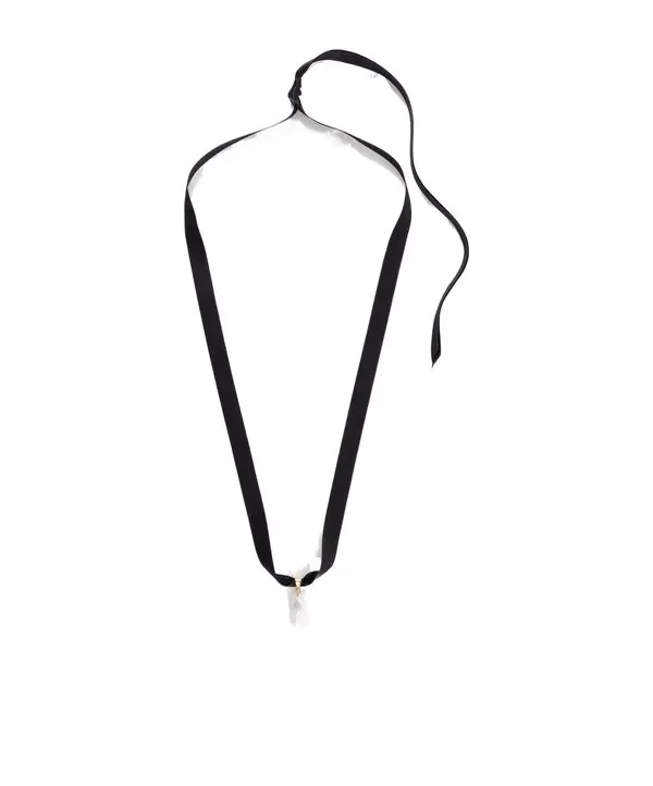 JENNIFER BEHR Silk-satin Pearl Choker - No