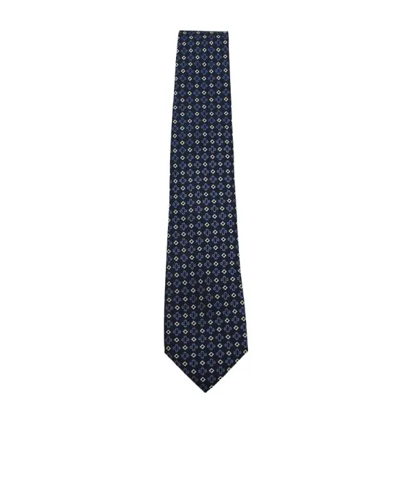 Canali Geometric Pattern Tie