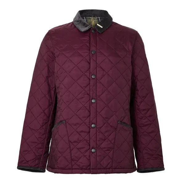 Barbour Diamond Quilted Collared Jacket