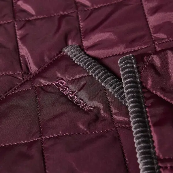 Barbour Diamond Quilted Collared Jacket