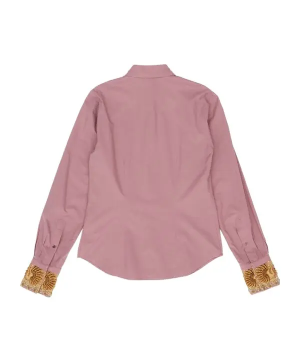 Dries Van Noten Embroidered Poplin Shirt - No