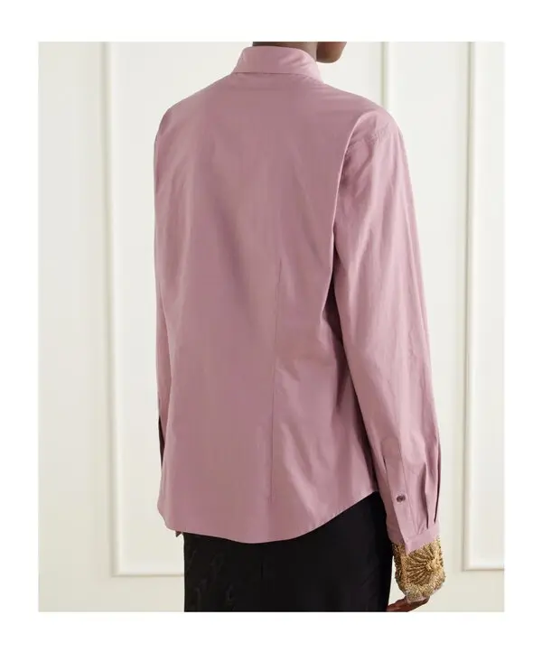 Dries Van Noten Embroidered Poplin Shirt - No