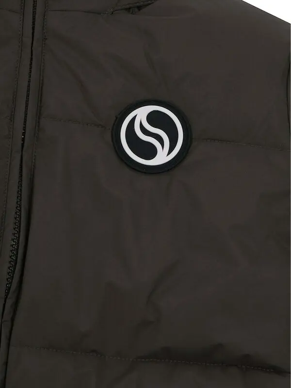 Stella McCartney Logo-patch Quilted Jacket