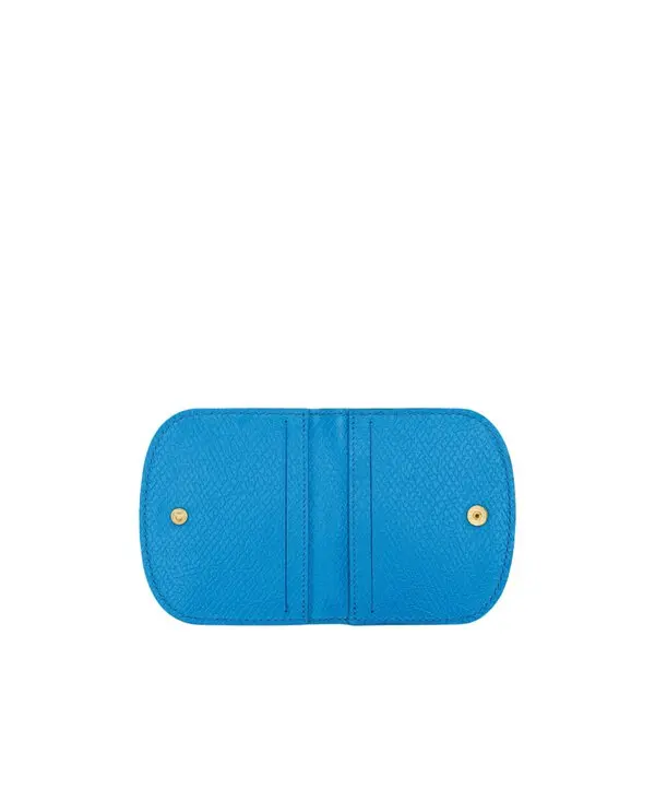 Longchamp Smiley Card Holder Wallet