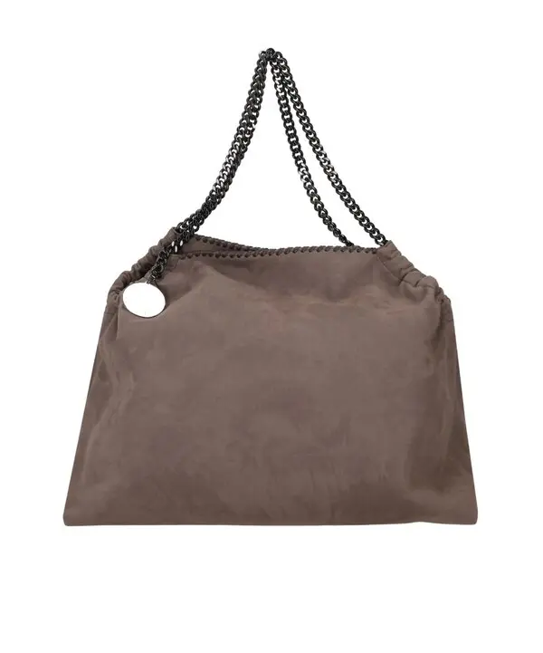 Stella McCartney Drawstring Shoulder Bag - Dark Taupe